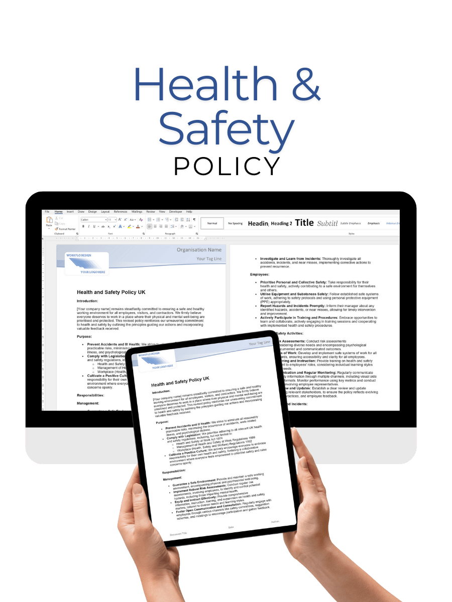 Health and Safety Policy Toolkit | Compliance & Risk Management